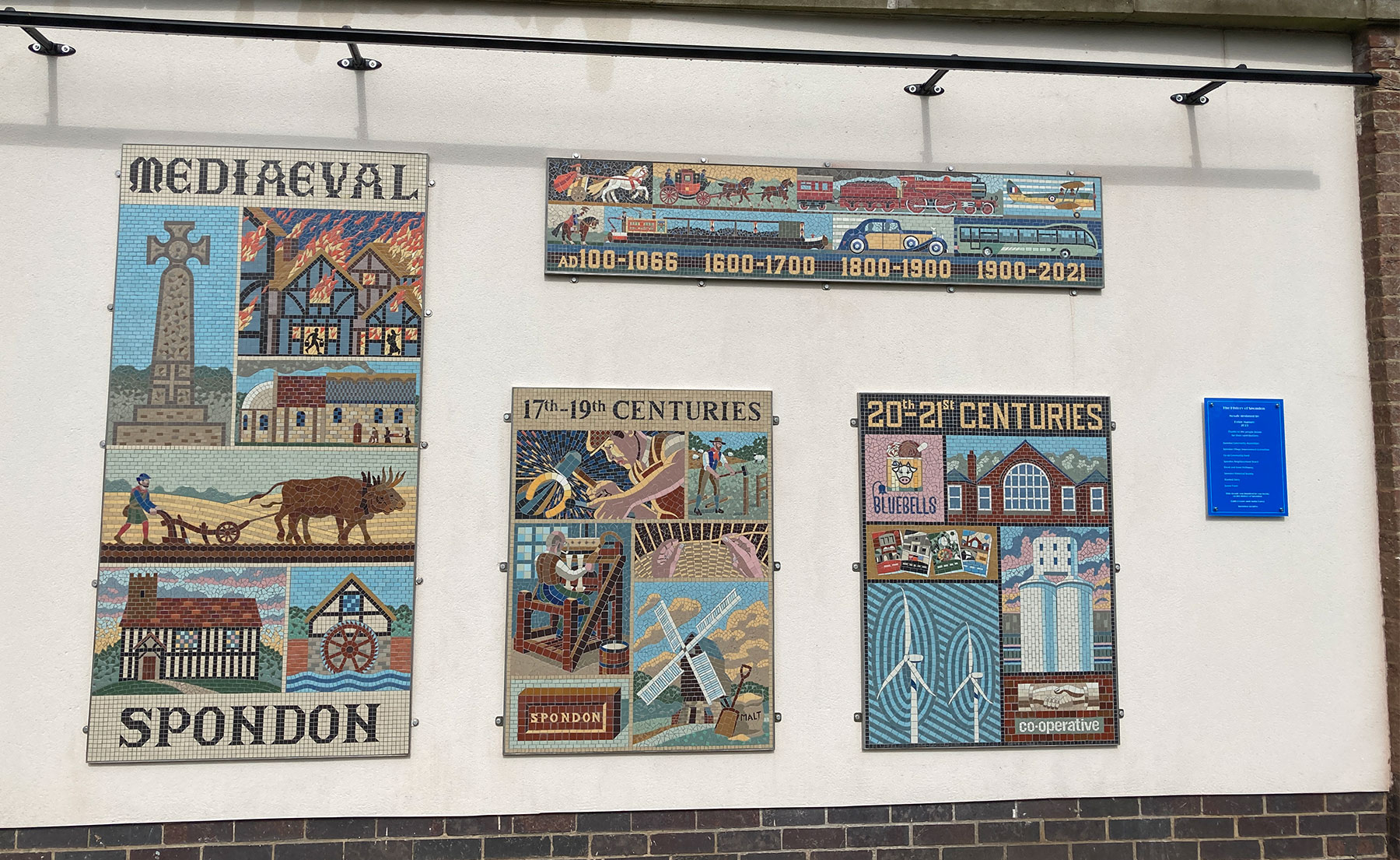 Spondon history told in new mosaic artwork | Spondon Online