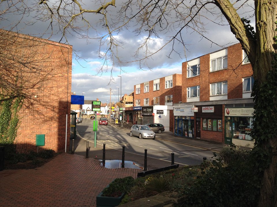Sitwell Street from outside the Library | Photo Gallery | Spondon Online